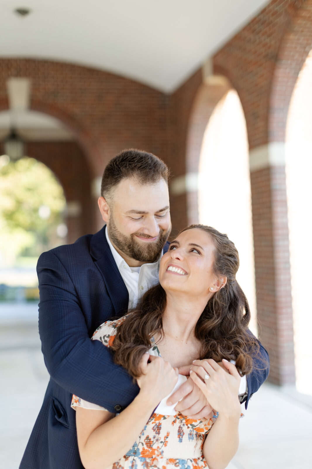 Hall of Springs Engagement Session | Julia & Connor - Liz Diewald Photography